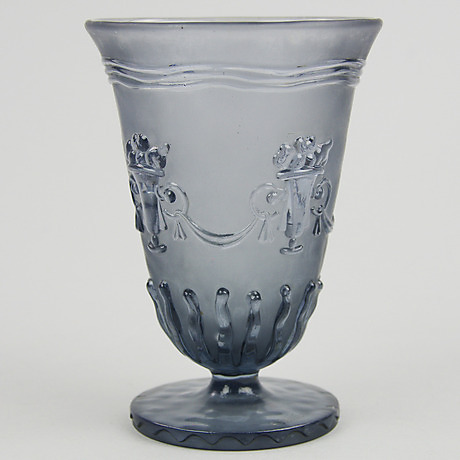 TROPICAL GLASS, pressed glass, Edvin Ollers, Elme glass factory. Glass ...