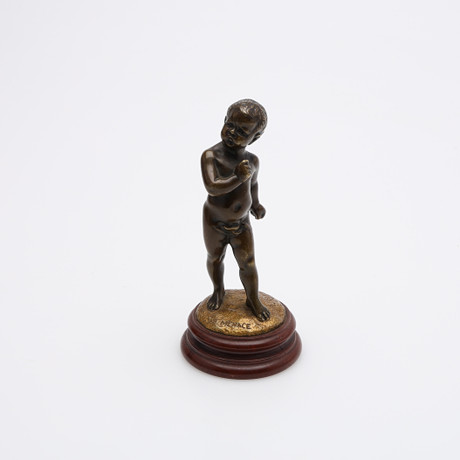 LOUIS KLEY. SCULPTURE, “LA MENACE”. Art - Sculptures & Bronzes - Auctionet
