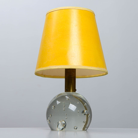 JOSEF FRANK. Table lamp, glass, model 1819, Firma Svenskt Tenn ...