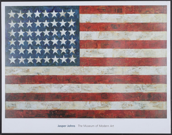 JASPER JOHNS. Poster, After. The Museum of Modern Art, New York. Art ...