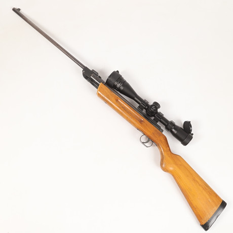 AIR RIFLE WITH BINOCULAR SIGHT, BSF mod. S60. Weapons & Militaria ...