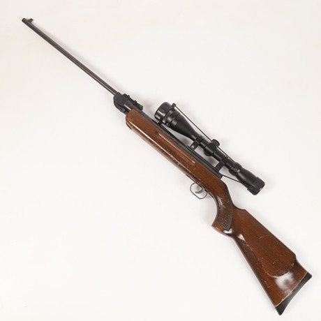 AIR RIFLE WITH BINOCULAR SIGHT, BSF S70, CAL 4,5. Weapons & Militaria ...