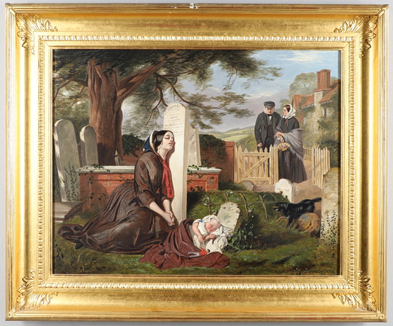 THOMAS FAED, RSA (1826-1900). BEREFT. Art - Paintings - Auctionet