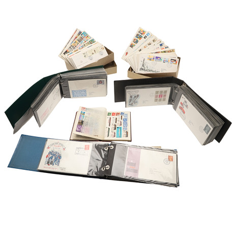 FIRST DAY COVERS & STAMPS. Coins, Medals & Stamps - Stamps - Auctionet
