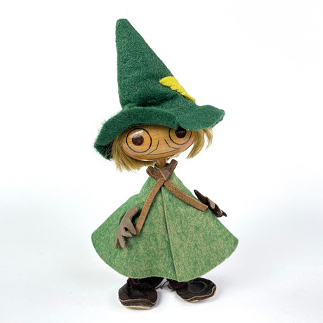 ATELIER FAUNI (1952-1971), textil/madera, estatuilla mumano ...