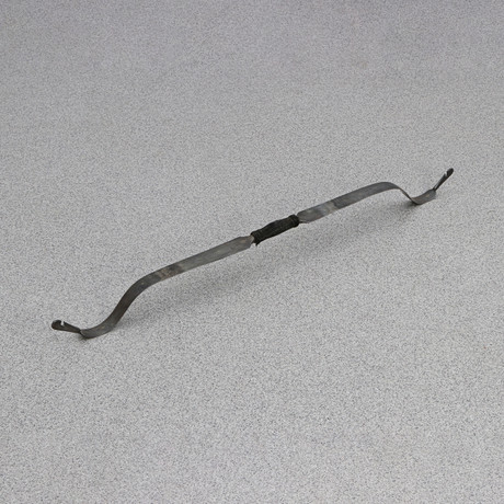 BOW. Steel with decoration in silver and gold-colored metal. Arab ...
