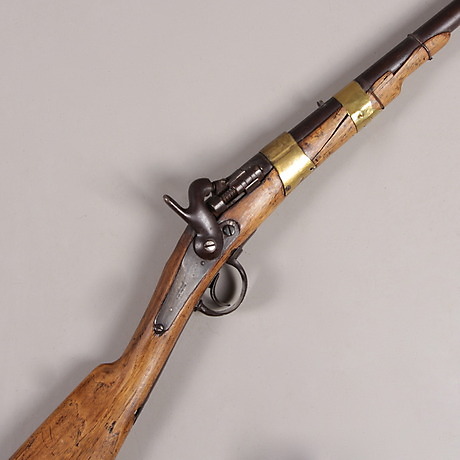 BLOCK RIFLE, Chatellerault Jules Greuze, France, 19th century. Weapons ...