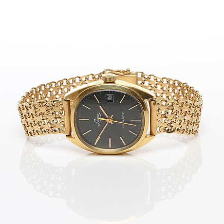 BRACELET WATCH, ladies, Lemac, cal. ETA / ESA 951 111, quartz, case and ...