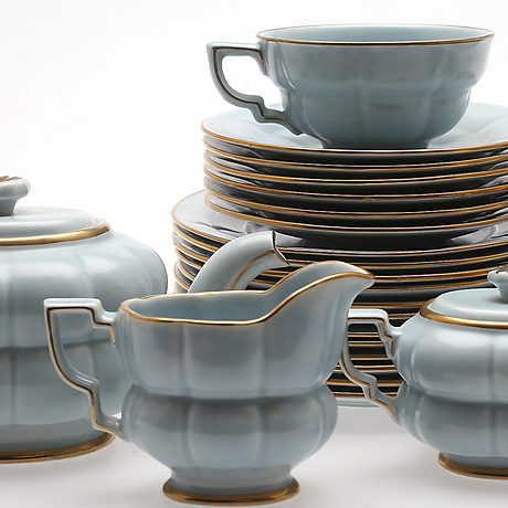 TEA SET, 27 pieces, "Grand", Arthur Percy, Gefle, second quarter of the ...