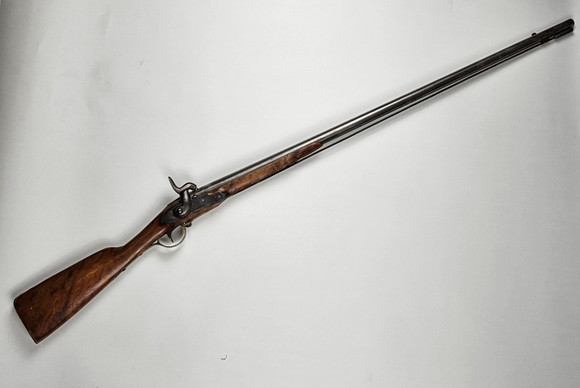 A Husqvarna hammer lock rifle, 19th century. Weapons & Militaria - Guns ...
