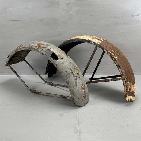 EXCELSIOR SUPER X, front and rear fenders, ca 1927, USA. Vehicles ...