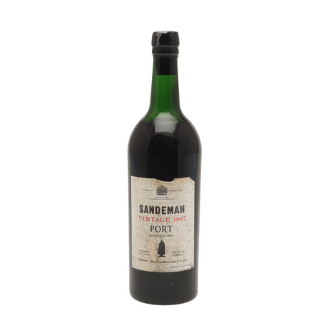 BOTTLE OF VINTAGE PORT - SANDEMAN 1967. Wine, Port & Spirits - Auctionet
