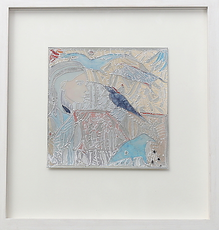 CAMILLA PYK. Composition, mixed media, signed C PYK. Art - Paintings ...