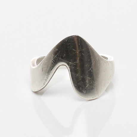 RING, silver, Georg Jensen, Danmark. Smycken & Ädelstenar - Ringar ...