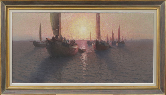 EMIL EKMAN. OLJA, på duk, signerad. Konst - Måleri - Auctionet