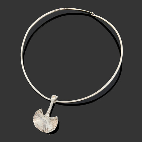 REY URBAN (1929–2015), halsring med hänge, silver, signerad, Ray Urban ...