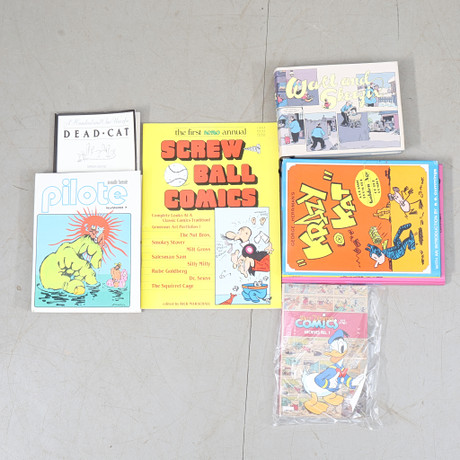 BOOKS/SERIES, 7 pieces. Toys - Comics - Auctionet