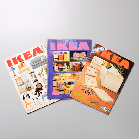 IKEA CATALOGUES, 1979, 1980, 1981. Books, Maps & Manuscripts - Books - Auctionet