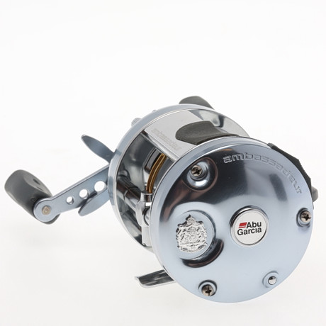 FISKERULLE, Ambassadeur Record No. 60, Abu Garcia. Samlarföremål - Fiskeutrustning - Auctionet