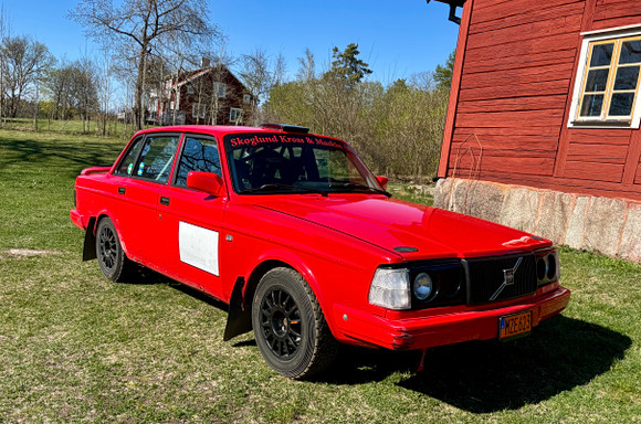 VOLVO 244, Rally Grupp F, 1987, optimerad av JB-Engine. Fordon, Båtar ...