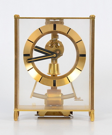 TABLE CLOCK, Kundo Electonic, yellow metal. Clocks & Watches - Mantel ...