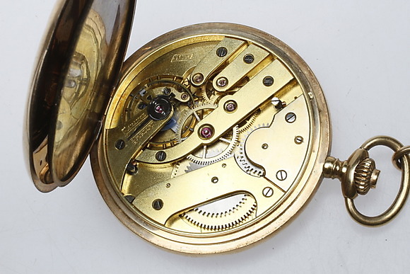 TASCHENUHR, Gold, 14k, J. Calame Robert 20. Jh.. Uhren - Taschenuhren ...