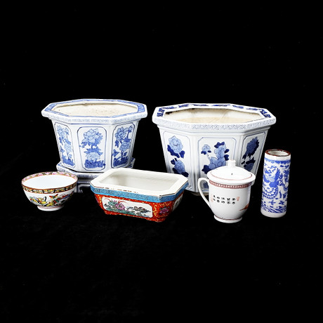 OUTER LINING, BOWLS etc., China, 20th century. Ceramics & Porcelain ...