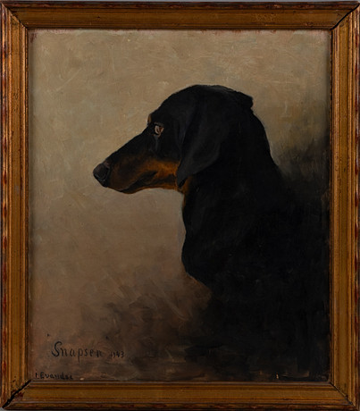 INGA EVANDER. The Snaps, 1943. Art - Paintings - Auctionet