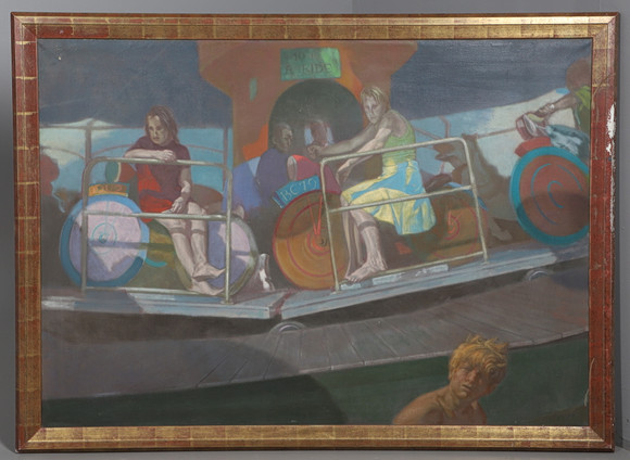 BUDWIN CONN (AMERICAN/BRITISH 1927-2007). CARROUSEL 1979 [sic]. Art ...