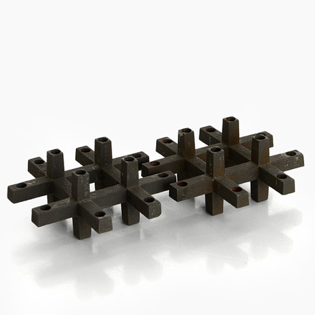 ASP-HOLMBLAD. A pair of candlesticks, Asp Tapers Stage, Denmark, 1960s ...