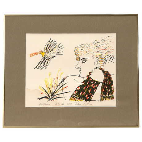 ALEXANDRE FASSIANOS. Lithograph, signed and numbered H.C. 1/6. Art ...