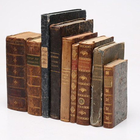 A set of nine books, 18th-19th century. Books, Maps & Manuscripts ...