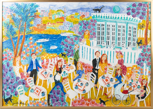 GUNILLA MANN. “Vanity with a view”, oil on canvas. Art - Paintings ...