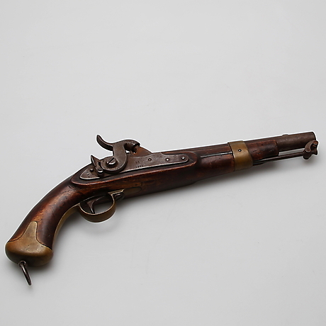 BLOCK PISTOL w/1854, Swedish Navy model. Weapons & Militaria - Guns ...