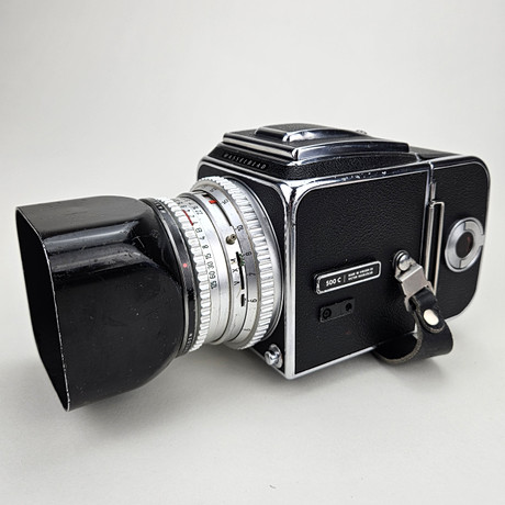 VICTOR HASSELBLAD. Camera, model 500 C, with accessories. Photo ...