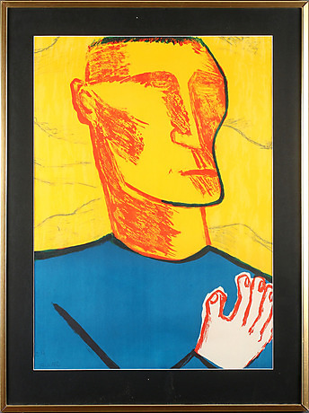 ALEXANDER KAJ LINDSTRÖM. Color lithograph, signed and marked EA. Art ...