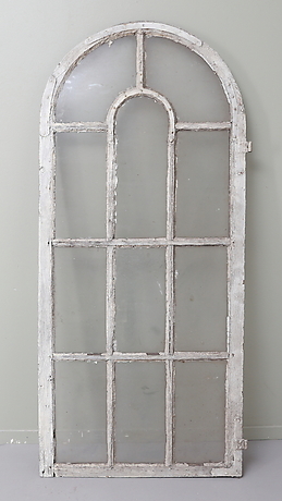 WINDOW, glass, 18/1900s. Miscellaneous - Miscellaneous - Auctionet