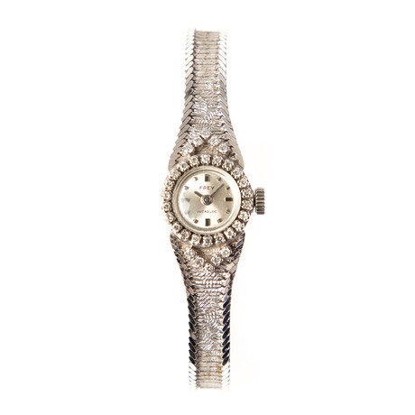 FREY, smyckesur, 18K vitguld, 1960-tal. Klockor & Ur - Armbandsur ...