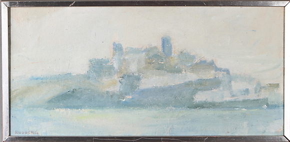 GUSTAV RYDBERG. olja på pannå, signerad. Konst - Måleri - Auctionet