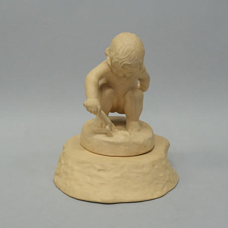 PETER IPSEN ENKE. FIGUR, "ARBETSLUST", TERRAKOTTA. Keramik & Porslin ...