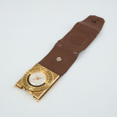 LUXOR, World time, travel clock, manual winding, plastic crystal ...