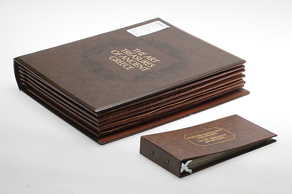 ALBUM WITH COINS, 24k Gilt Bronze, The Art Treasures of Ancient Greece ...