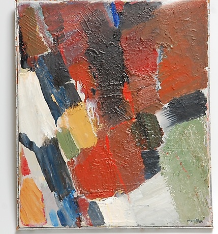 NILS MÖLLER. 1917-2004, "Vårdike" oil on Board, signed. Art - Paintings ...