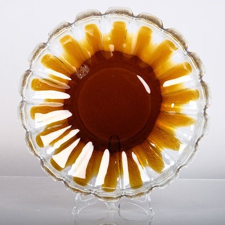 TAUNO WIRKKALA. BOWL, glass, Humppila, Finland. Etnographica - Sami ...