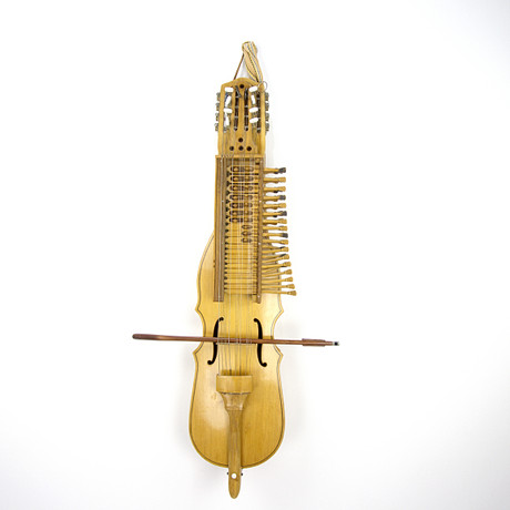 SIXTEN LINDBERG. Key harp with string, pine, beech and probably maple ...
