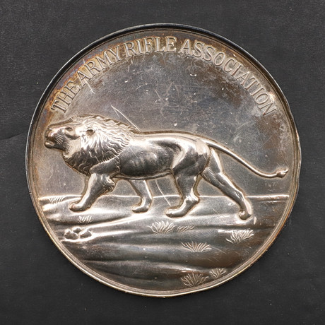A LARGE ARMY RIFLE ASSOCIATION MEDAL 'TANK CORPS MATCH COMPETITION ...