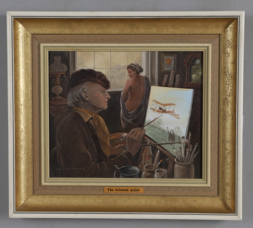RAY TOOTALL (1913-2006). THE AVIATION ARTIST (M. FERBER'S ANTOINETTE ...