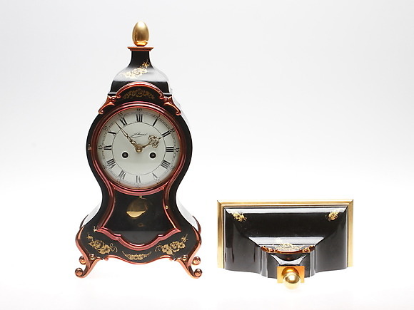 TABLE CLOCK with CONSOLE, rococo style, Schmid, Germany. Clocks ...