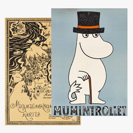 MUMIN / TOVE JANSSON (4 delar), Bok "Moominvalley in November" (2:a ...