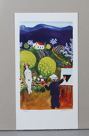 ANDERS HULTMAN. lithograph, signed and numbered 270/290. Art ...
